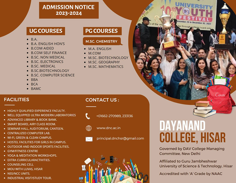 Dayanand College, Hisar